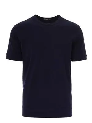 PAOLO PECORA Crewneck T-shirt - Blu