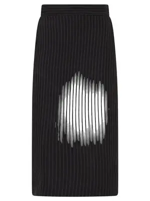 ELISABETTA FRANCHI ELISABETTA FRANCHI Slim Fit Pinstripe Dress