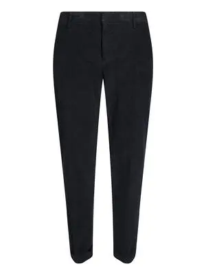 DONDUP Gaubert Relaxed Velvet Pants - Nero