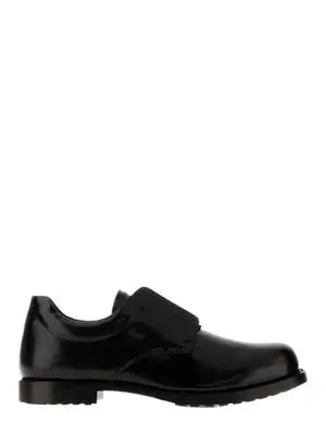 Balenciaga Leather Derby Dress Shoes - Black