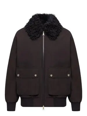 Moncler Rougequeue Hooded Down Jacket - Black