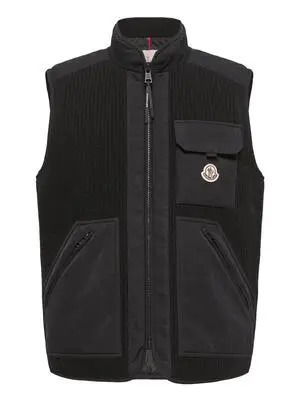Moncler Lenevra Down Vest - Black