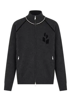 MARANT ETOILE Lanya" Cardigan - Charcoal