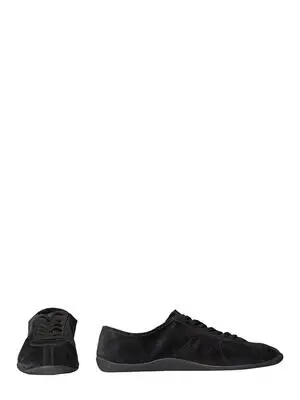 THE ROW Clement Suede Sneakers - Black