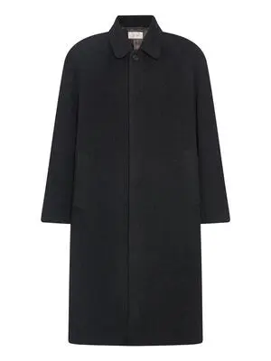 THE ROW Perlin Coat - Dark Charcoal