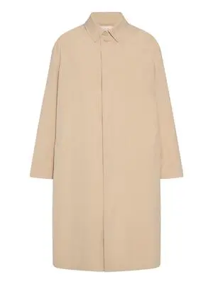 THE ROW Toby Mid-length Car Coat - Cream