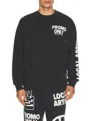 MadeWorn Promo Classic Crew Sweatshirt - Coal