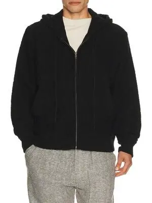 ISA BOULDER Node Zip-up Jacket - Black