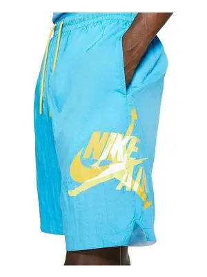 Nike Jumpman 9 Poolside Shorts - Equator Blue/amarillo