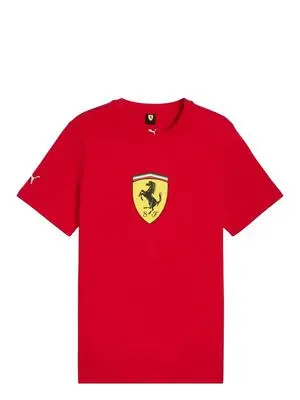 PUMA X Scuderia Ferrari Colored Shield T-shirt - Rosso Corsa