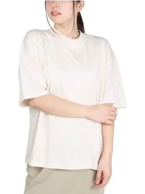 NEW BALANCE Hyper Density Jersey Oversized T-shirt - Linen