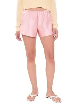 REFORMATION Nora Shorts - Pink