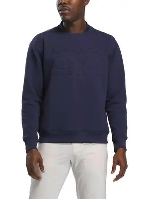 REEBOK Signature Golf Crewneck Sweatshirt - Midnight Blue/navy