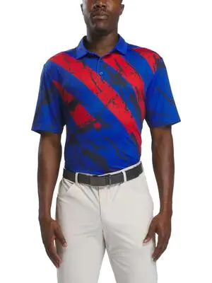 REEBOK Tournament Polo Shirt - Vector Blue/navy/red