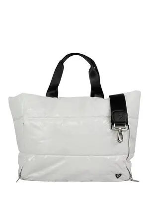 PRENELOVE Puffer Tote Bag - White