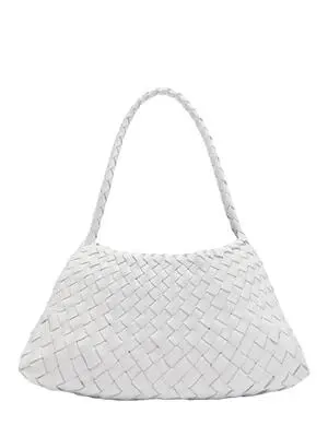 DRAGON DIFFUSION Dragon Diffusion Rosanna Woven Leather Shoulder Bag