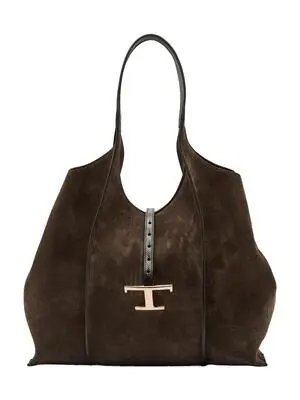 TOD'S Tods Suede Tote