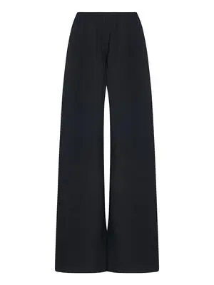 THE ROW The Row Gala Pant - Wide Leg Wool Twill Trousers