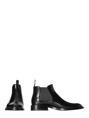 THE ROW Gable Chelsea Boot - Black