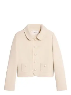 CELINE Celine Verneuil Cashmere Tweed Jacket