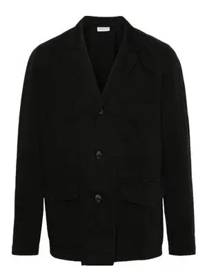 Dries Van Noten Long-sleeved Casual Jacket - Black