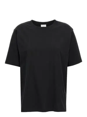 Dries Van Noten Crewneck Short-sleeved T-shirt - Black