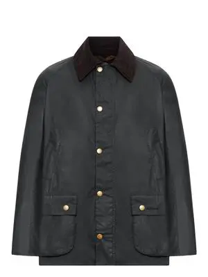 Barbour Ashby Waxed Jacket - Black