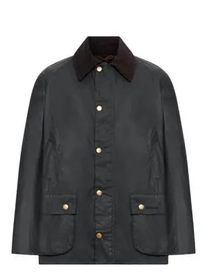 Barbour Ashby Waxed Jacket - Black