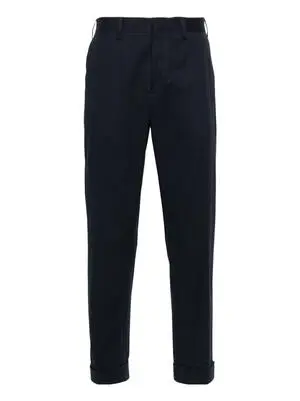 Dries Van Noten Belt-loop Trousers - Navy