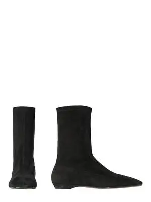 THE ROW Cindy Stretch Boot - Black