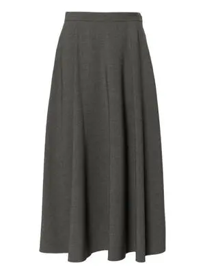 VALENTINO Valentino Garavani VLogo Midi Skirt