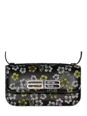 Balenciaga Small Gossip Shoulder Bag - Black