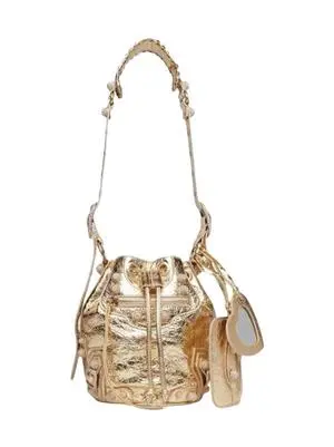 Balenciaga Le Cagole Xs Bucket Bag - Yellow