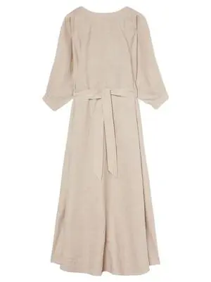 Loro Piana Ruth Linen Maxi Dress - Beige