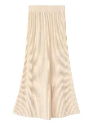 LORO PIANA Loro Piana Ikeda Pleated Midi Skirt