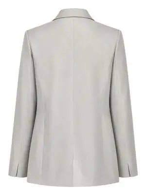 Dusan Loose-fit Notched-lapel Blazer - Grey