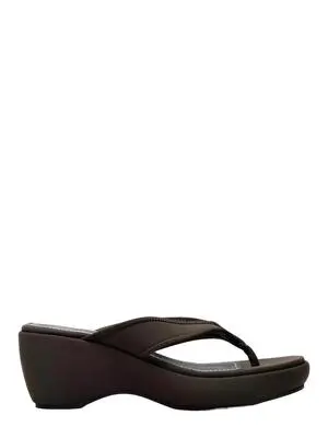 Staud Remy Wedged Sandals - Brown
