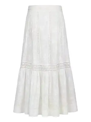 LOVESHACKFANCY LoveShackFancy Araminta Maxi Skirt