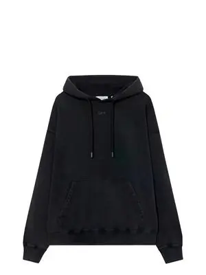Off-White Swimming Face Skate Hoodie - Black