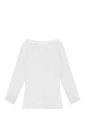 FLORE FLORE Steffi Long-sleeved T-shirt - White