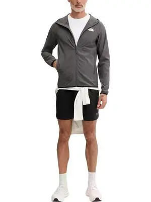 The North Face Logo-print Hooded Jacket - Grey