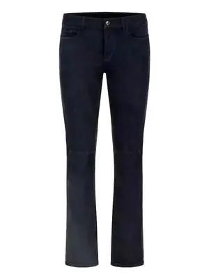 Stouls Dean Suede Trousers - Black
