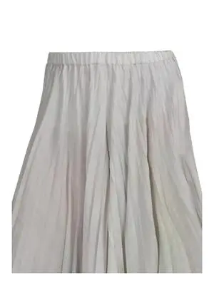 Dusan Pleated Wool Trousers Wide Leg, Cropped - Neutrals