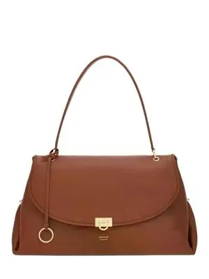 FERRAGAMO Sofia 2026 Shoulder Bag - Brown