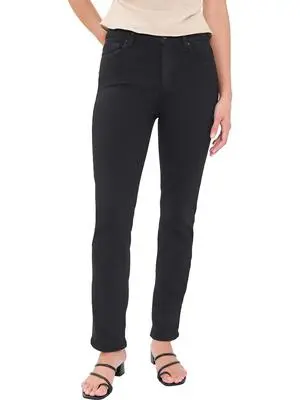 Paige Cindy Clean Hem Jeans - Black Shadow