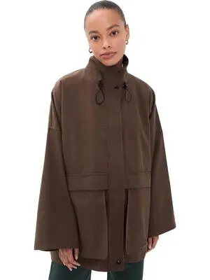 Roucha Janssen Trench Jacket - Brown