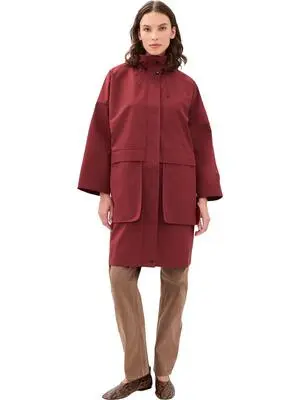 Roucha Waterproof Long Sleeve Jacket - Red