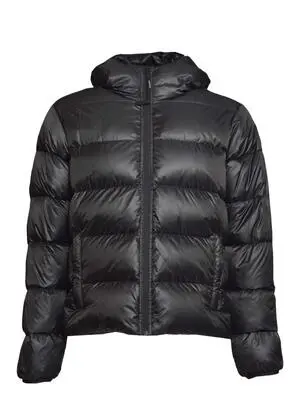 Aspesi Drawstring Hem Padded Jacket - Black