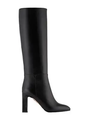 AQUAZZURA Sellier Almond-toe Boots - Black