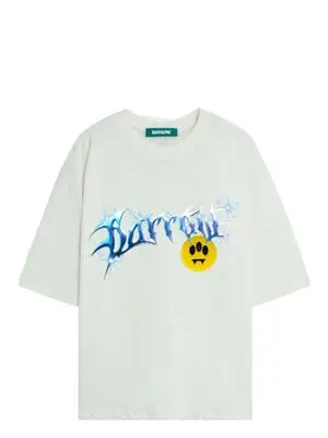 BARROW Printed T-shirt - Cocco/coconut